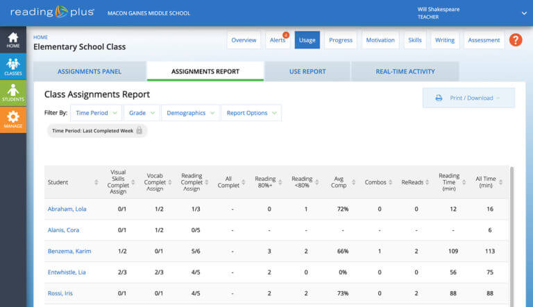 Reading Program for Teachers | Reading Plus